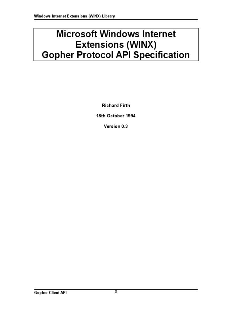Gateway Gibraltar Server Comparison (Microsoft Design Document) | PDF | Application Programming ...