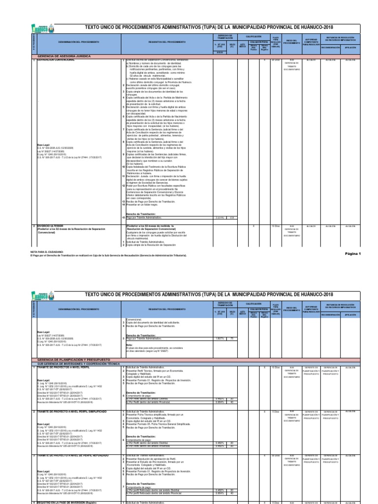 Tupa 2018 Huanuco | PDF | Divorcio | Apelación