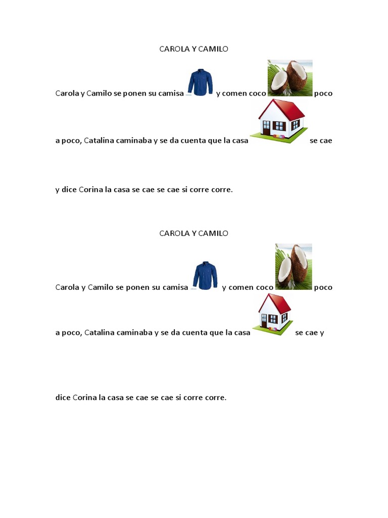 Carola y Camilo La C | PDF