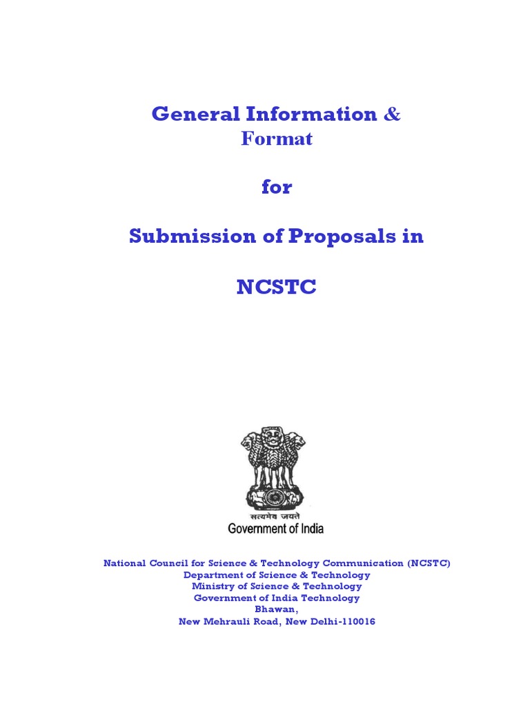 Guidelines NCSTC Revised PDF | PDF | Software Development | Science