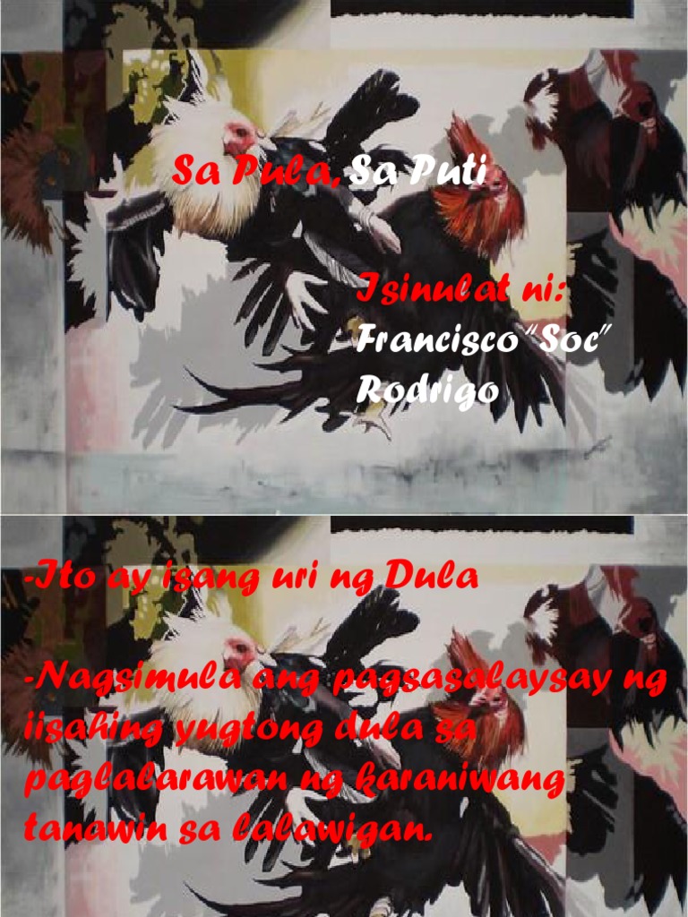 Sa Pula Sa Puti | PDF