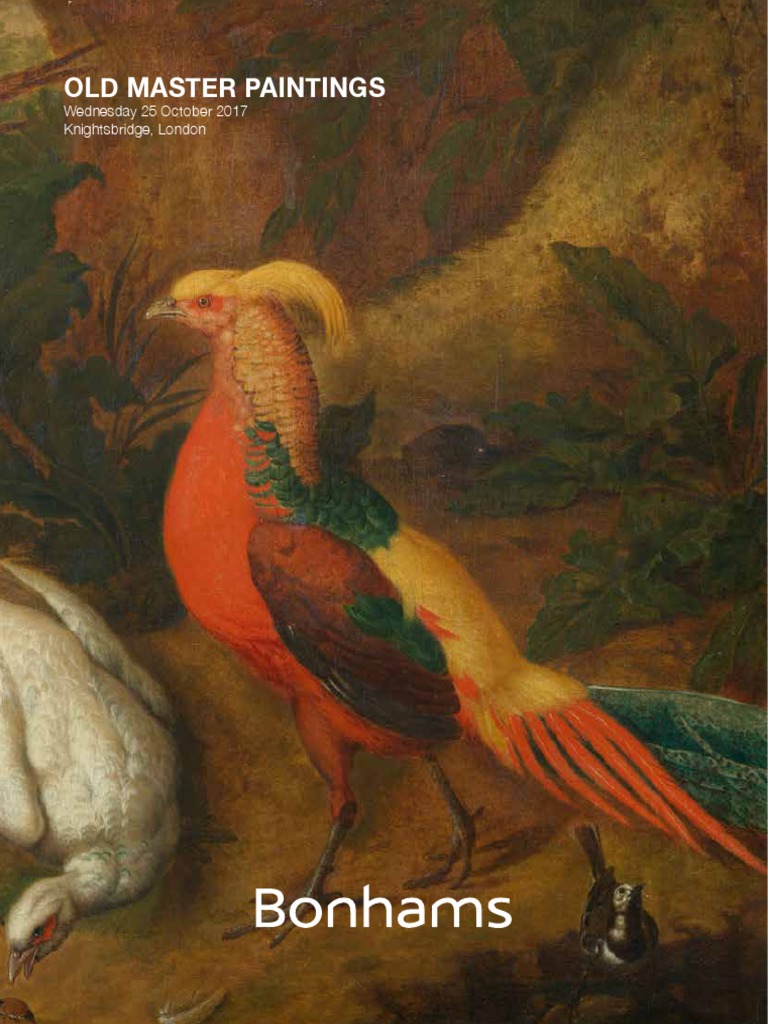 Bonhams Old Master Paintings Auction | PDF | Debit Card | Paintings