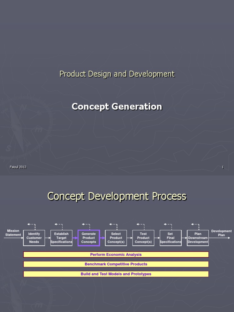 Concept Generation: Product Design and Development | PDF | Innovation ...