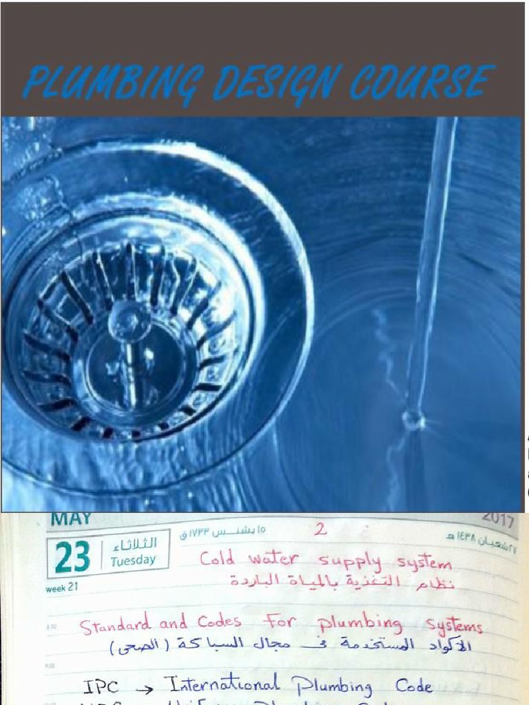 Cold Water Supply System Part 1 PDF | PDF