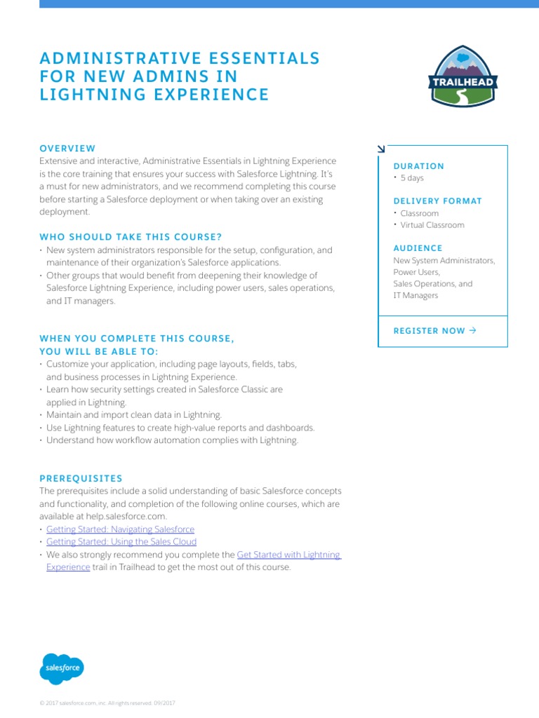 Administrative Essentials For New Admins in Lightining Experience | PDF ...