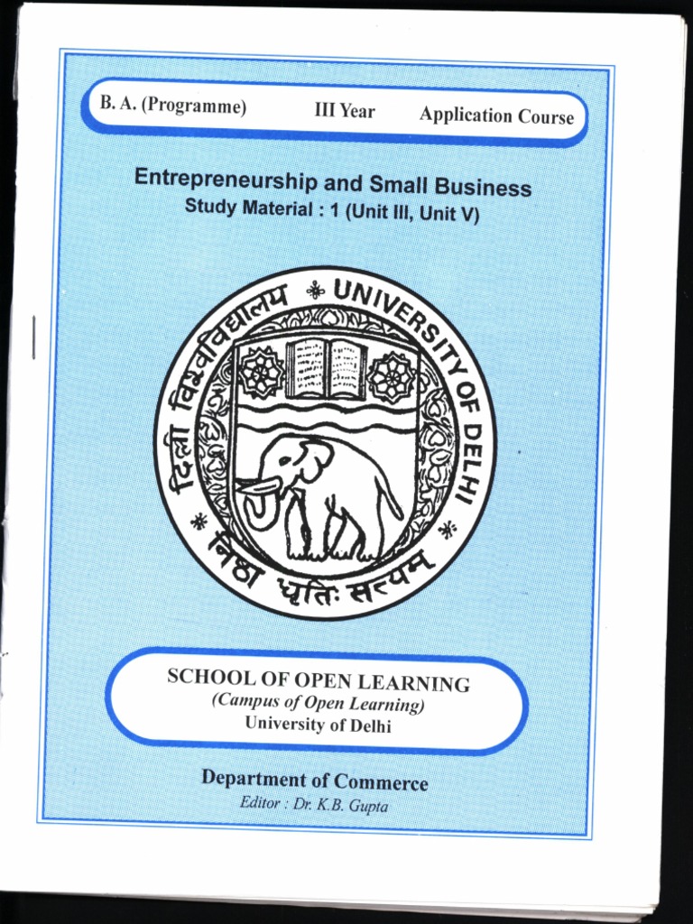 Small Business | PDF | Strategic Management | Economic Growth