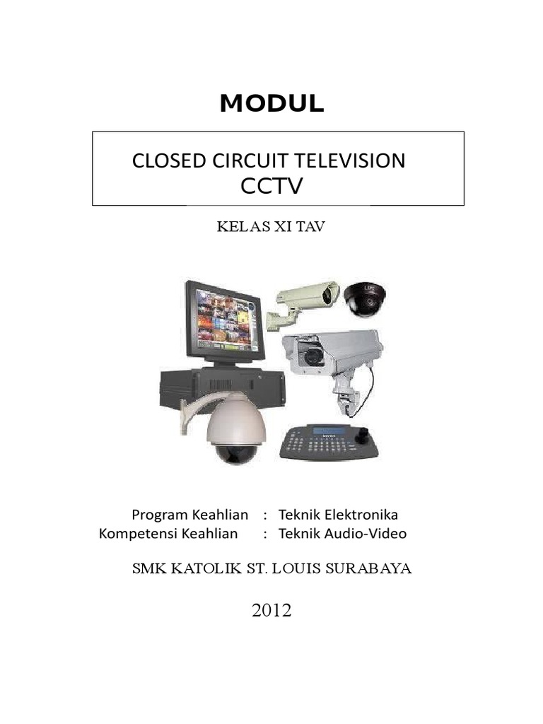 1-Cover Modul CCTV | PDF