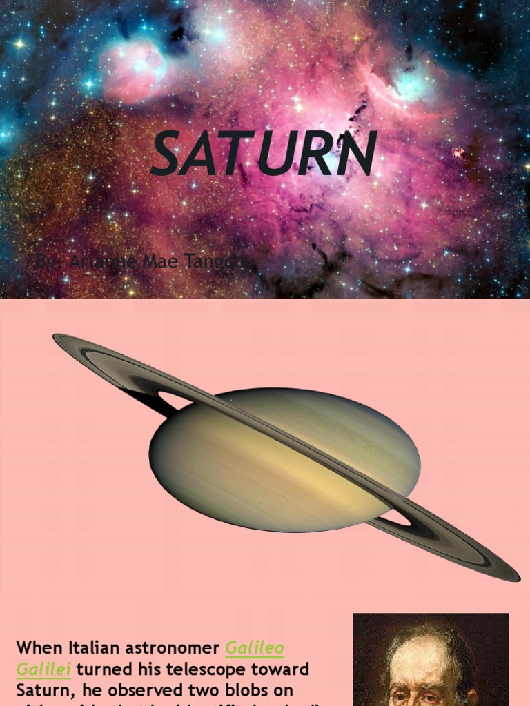 Planet Saturn Presentation | PDF | Saturn | Planets