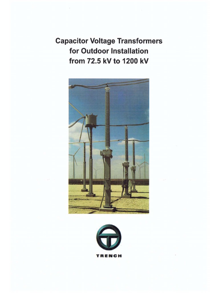 150 KV Switchyard CVT Catalogue | PDF
