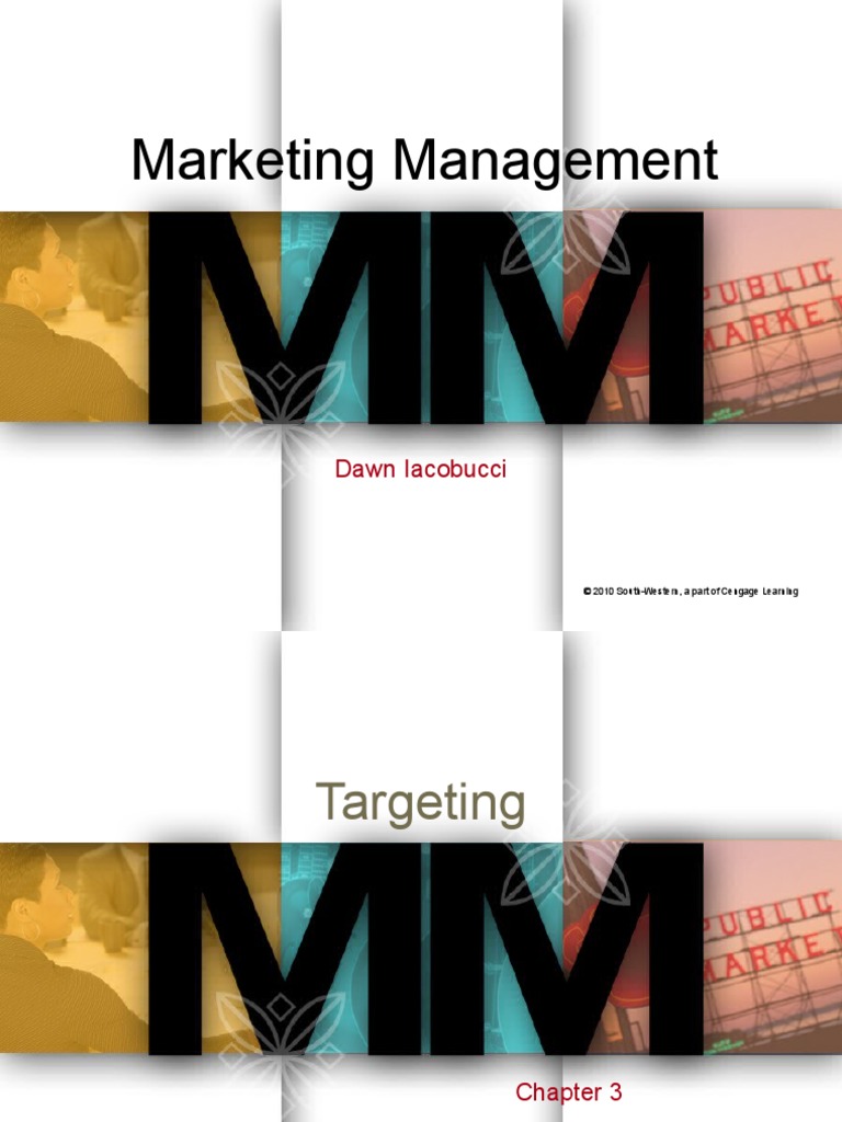 Marketing Management: Dawn Iacobucci | PDF | Swot Analysis | Microeconomics