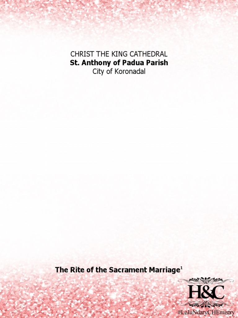 Liturgy | PDF | Mass (Liturgy) | Wedding