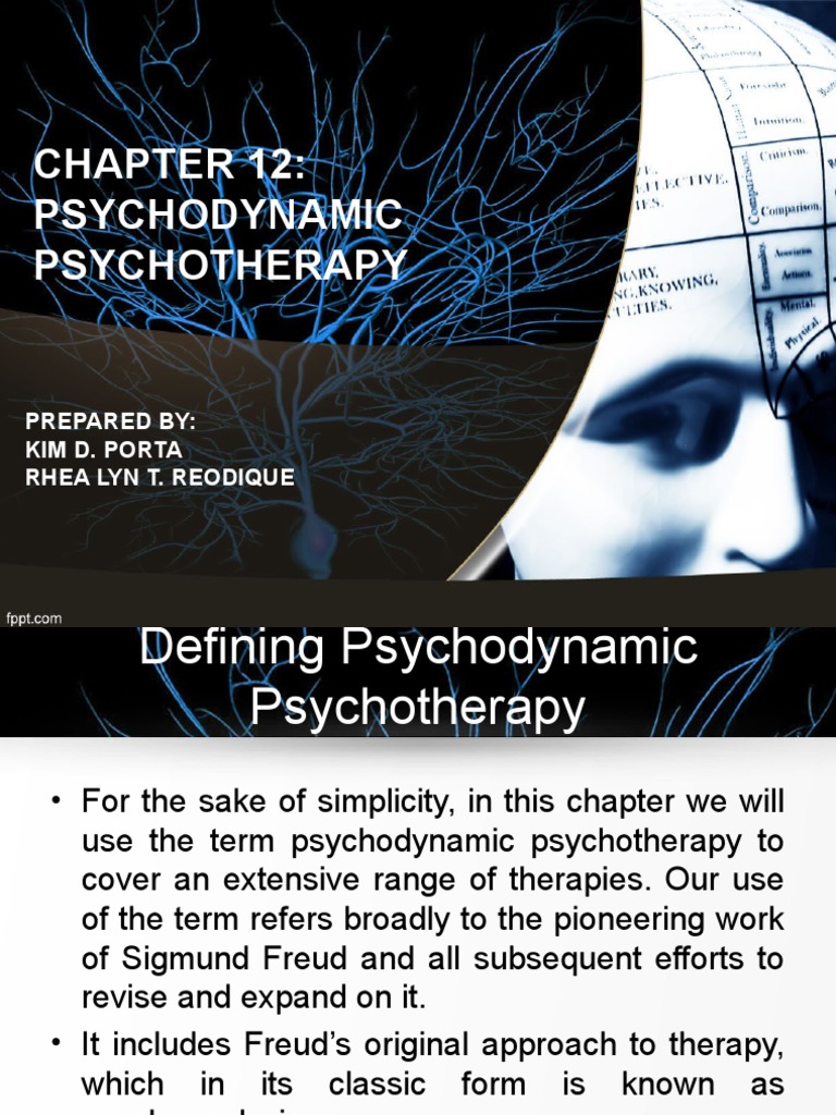 Understanding Psychodynamic Psychotherapy | PDF | Id | Psychodynamics