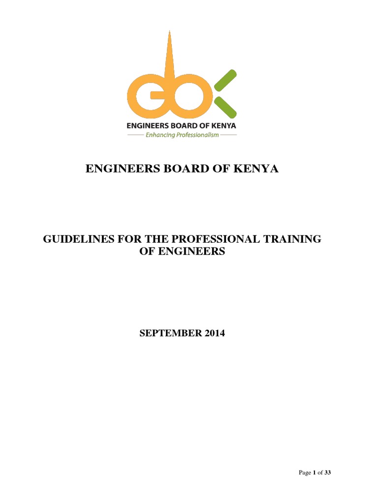 EBK Professional Engineers Training Manual | PDF | Engineering | Civil ...