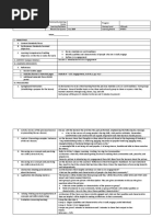 Sample ALS Weekly Lesson Log | PDF | Life | Learning