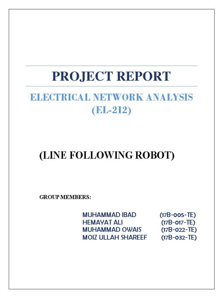 LINE FOLLOWING ROBOT Without Microcontrollers. | PDF | Robot | Robotics