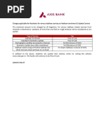 Charges For Aadhaar | PDF