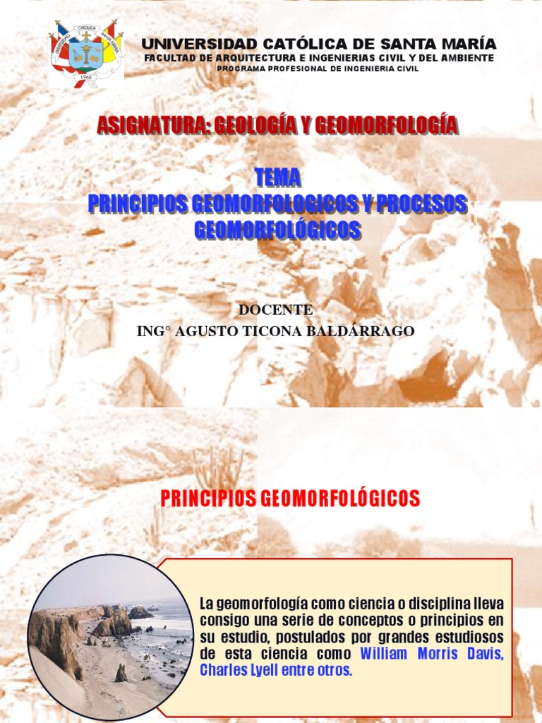 Geologia | PDF | Geomorfología | Terreno