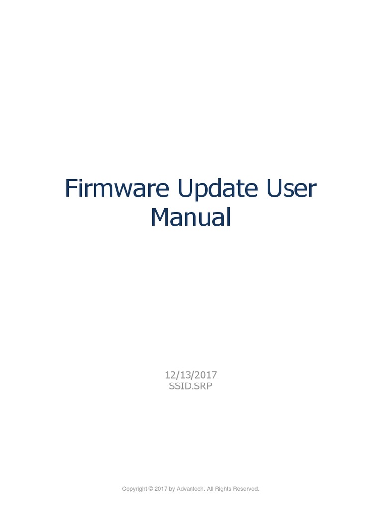 Firmware Update User Manual | PDF | Application Programming Interface ...