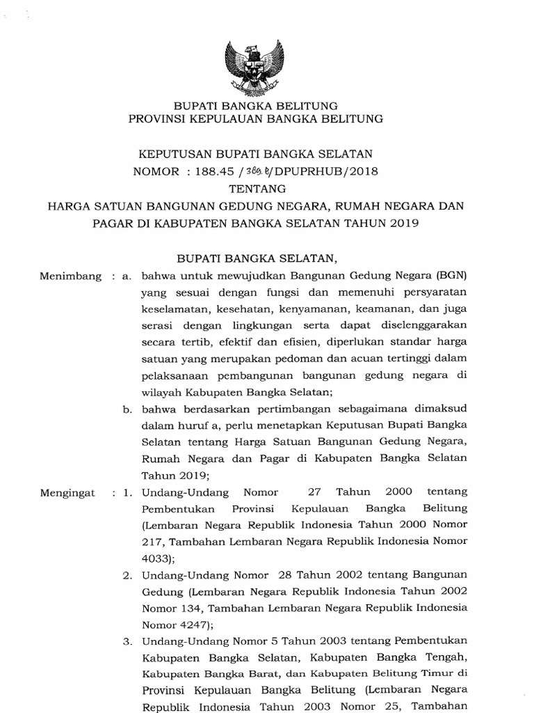 HSBGN 2018 Untuk 2019 | PDF