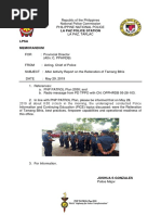 Guidelines in Drafting A PNP Spot Report | PDF | Information | Memorandum