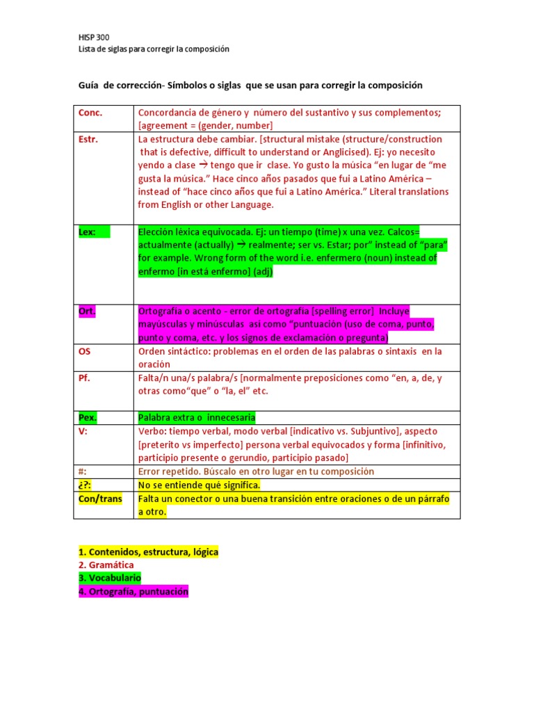 Simbolos de Correccion PDF | PDF
