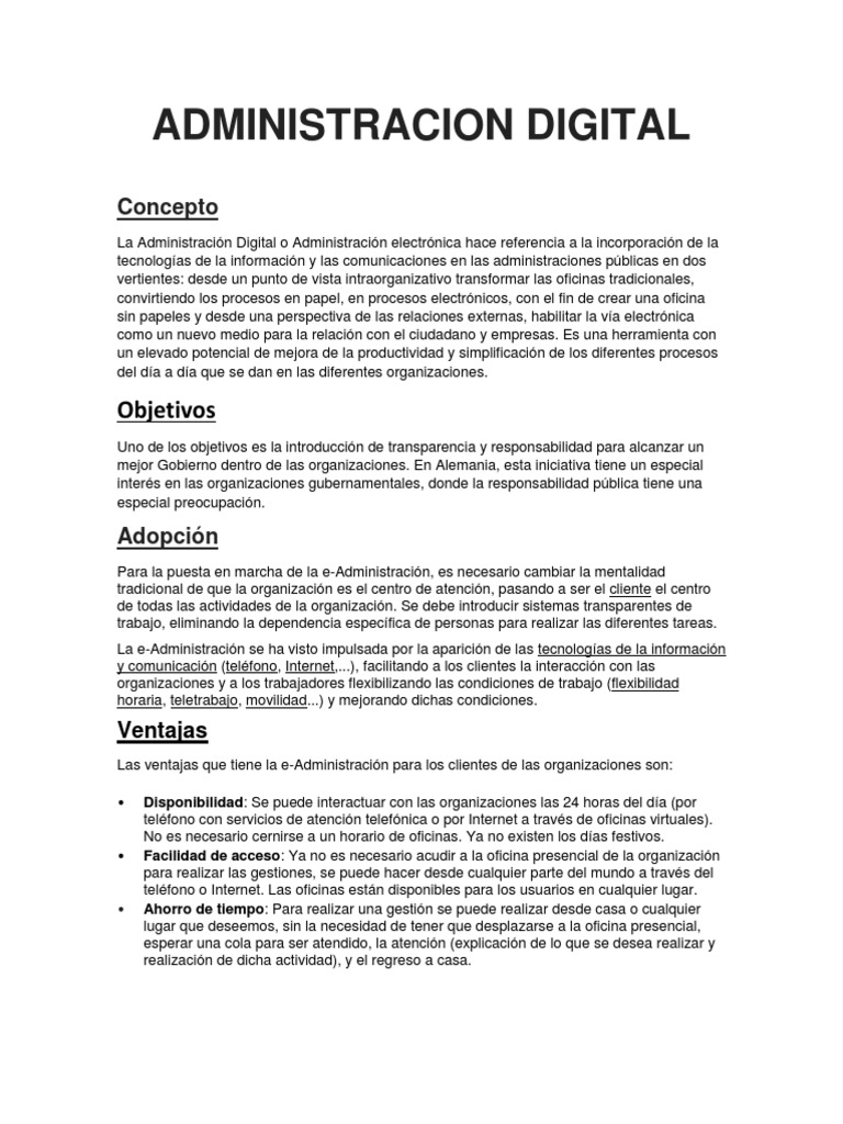 Digital Transformation in the Public Sector: An Overview of E ...