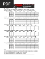 Russwole Powerbuilding Program Overview | PDF | Kettlebell | Recreation