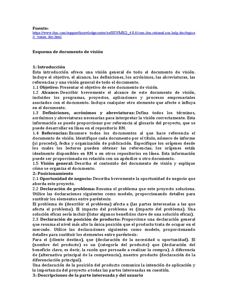 Documento de Vision | PDF | Sistema operativo | Usuario (informática)