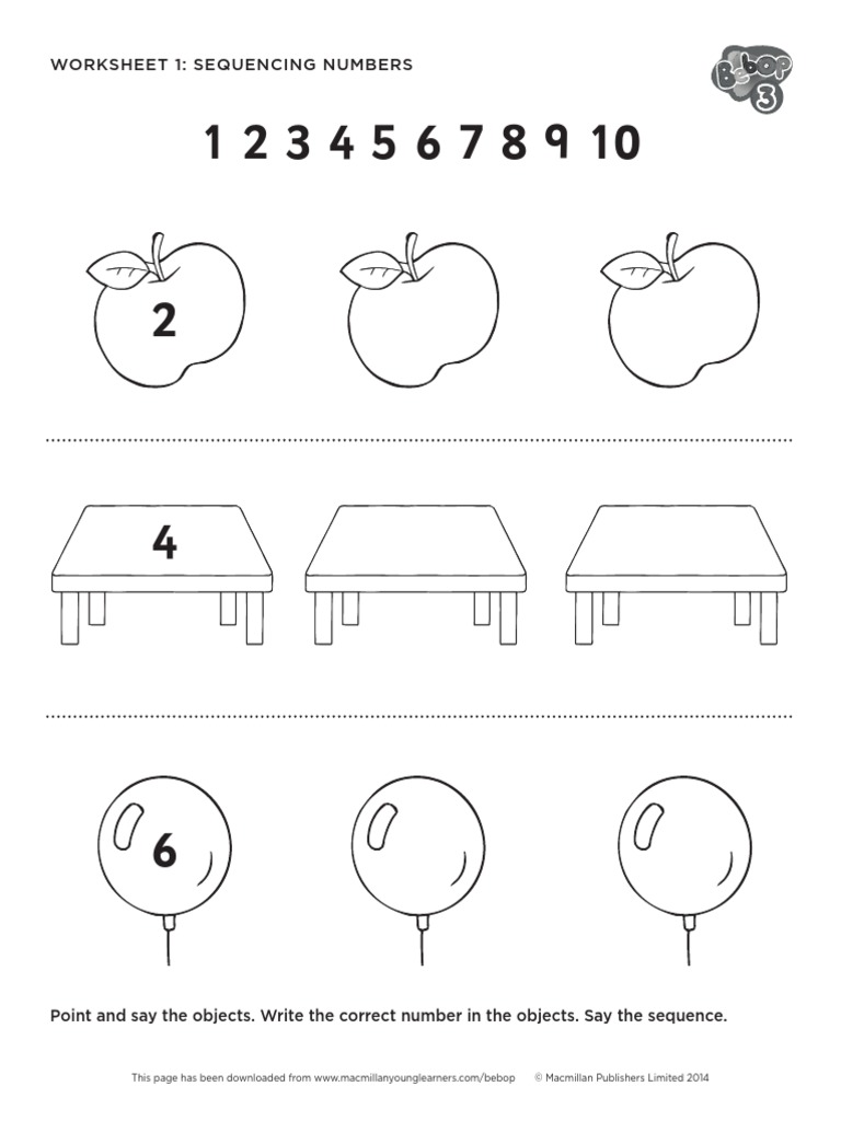 Number Work Program-Worksheet 3 PDF | PDF | Shape | Teaching Mathematics