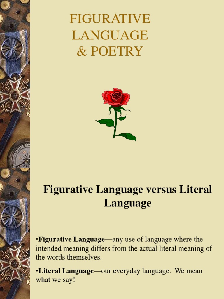 Figurative Language Poetry 1hdnqz1 | PDF | Poetry | Rhyme