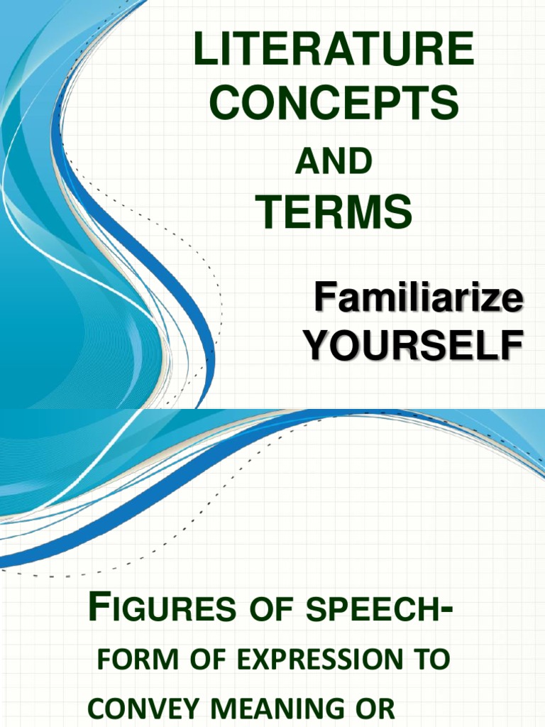 Key Literary Concepts and Terms | PDF | Satire | Metaphor