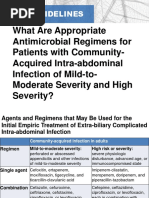 IDSA 2024 Guidelines on Intra-abdominal Infections | PDF | Medical ...