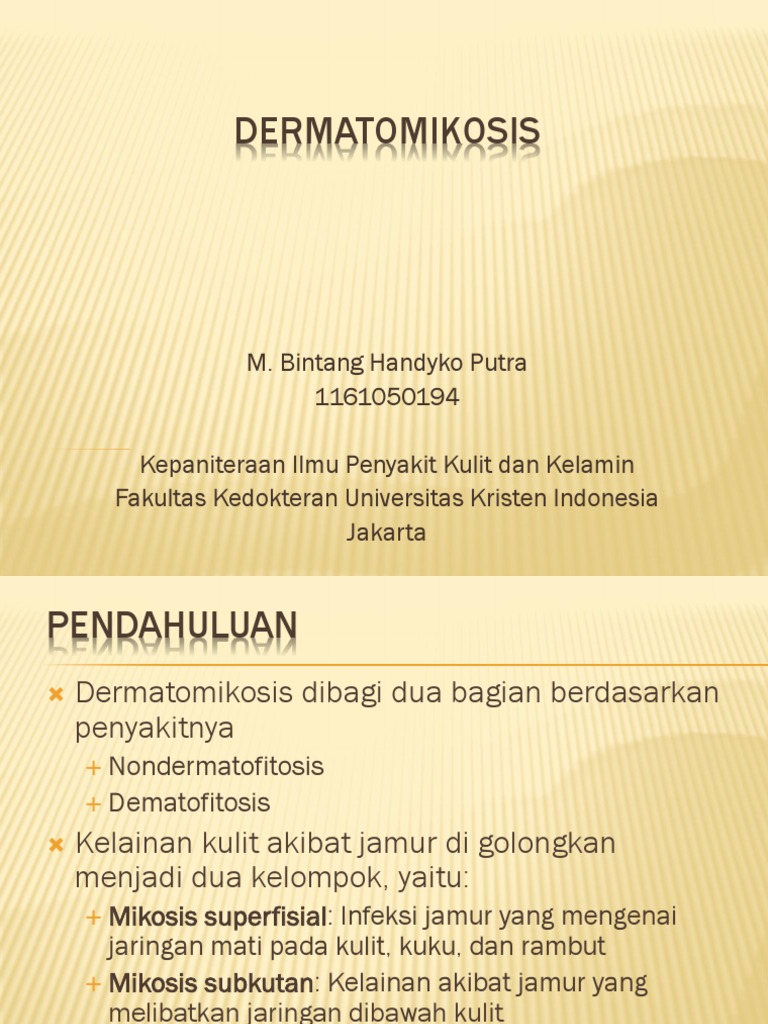 Panduan Lengkap Dermatomiokosis | PDF | Sains & Matematika