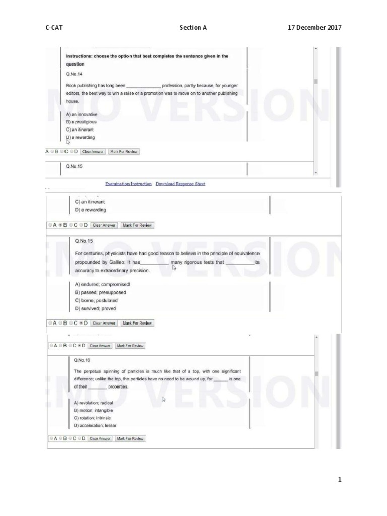 Cdac Paper 2017 Pdf