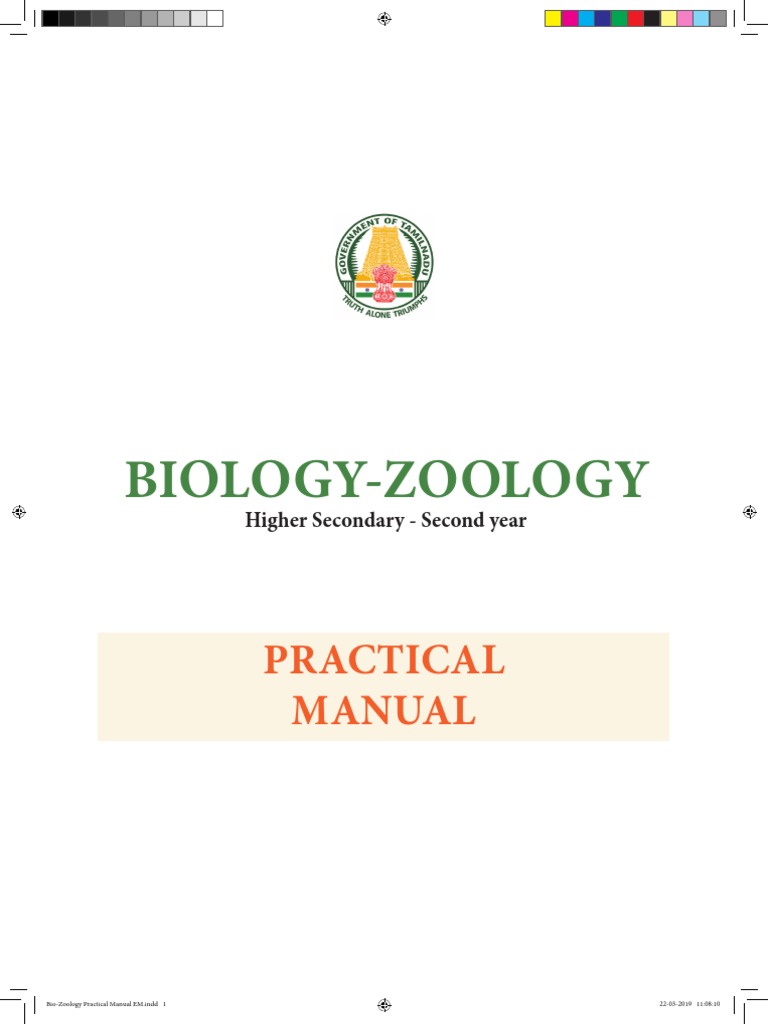 XLL TH STD Bio-Zoology Practical Manual EM PDF | PDF | Cloning | Blood Type