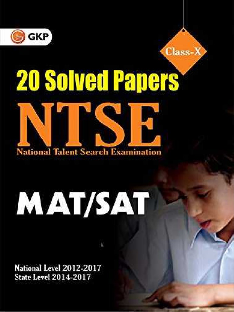 Ntse 20 Years Papers | PDF | English Language