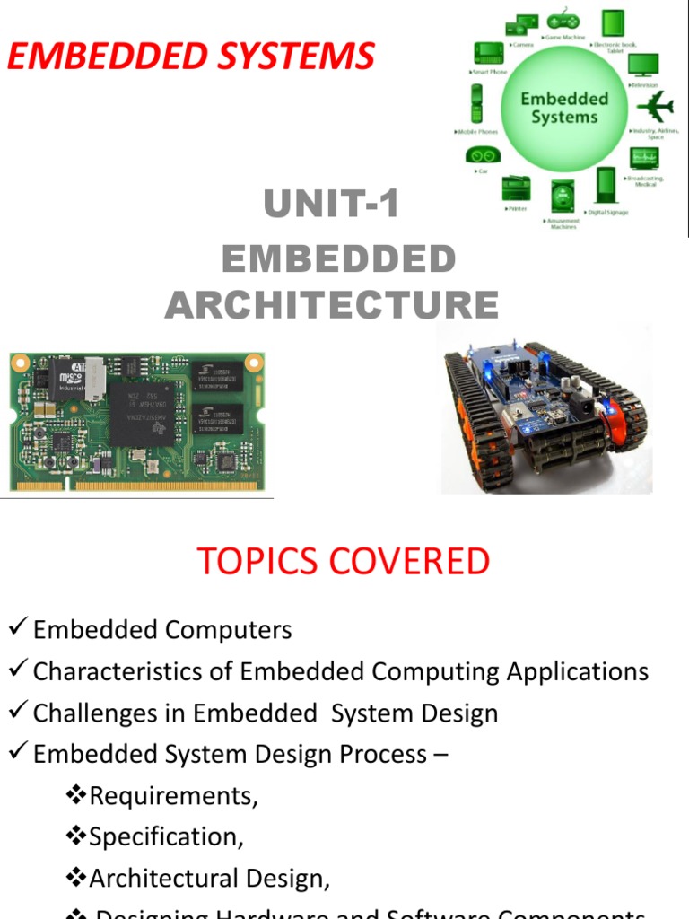 EMBEDDED SYSTEMS DESIGN PROCESS | PDF | Embedded System | Microprocessor