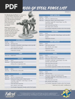 Fallout - Full Card List - All Wave 1 v6 | PDF | Weaponry | Unrest