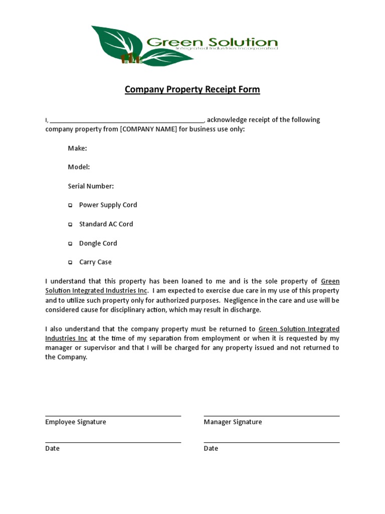 Fixed Asset Accountability Form | PDF