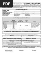 PLDT Application Form-1 | PDF | Internet Access | Oral Communication