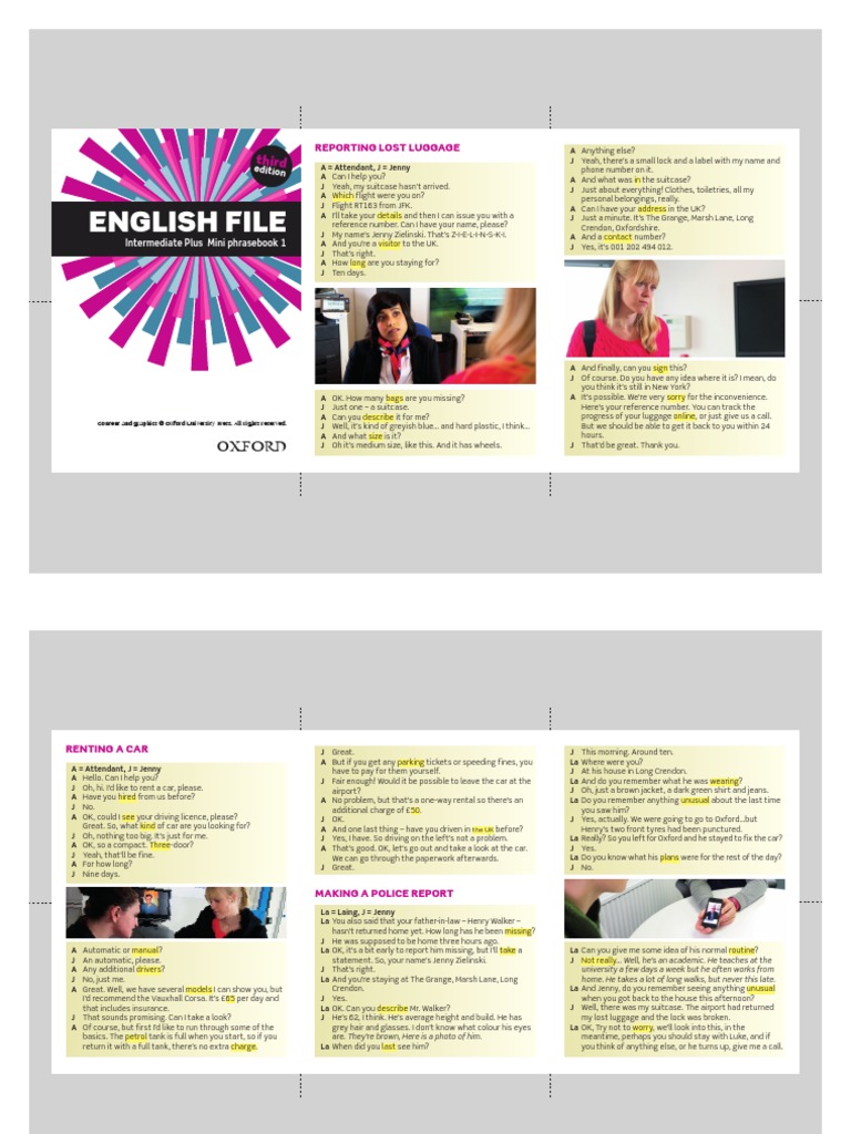 Mini Phrasebook Text in T Plus 3 | PDF