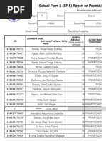 School Form 8 SF8 Learner Basic Health and Nutrition Report | PDF
