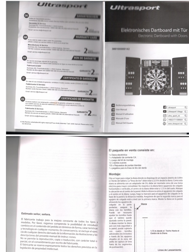 Ultrasport Diana Electrónica | PDF