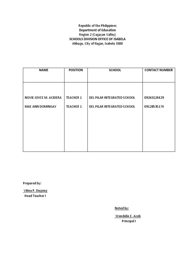 Attached Template | PDF