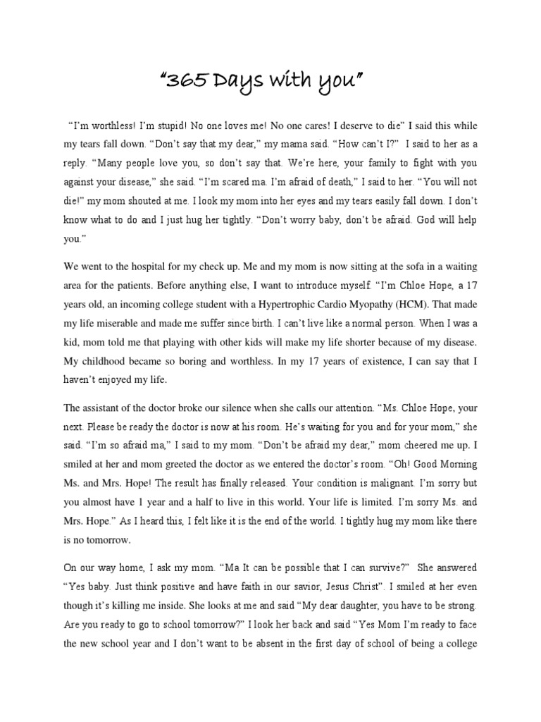 365 Days With You | PDF