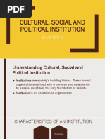 Ucsp - State and Non State Institutions | PDF | Presidents Of The ...