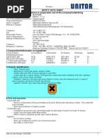 2 Unitor Seacare OSD MSDS | PDF | Dangerous Goods | Personal Protective ...