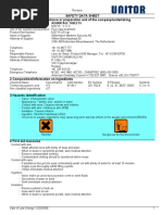 Descalex MSDS | PDF | Dangerous Goods | Personal Protective Equipment