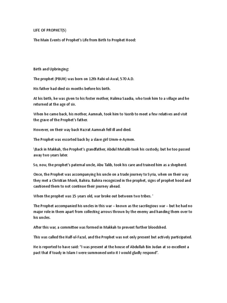 The Trials and Triumphs of Prophet Muhammad: A Chronological Account of ...