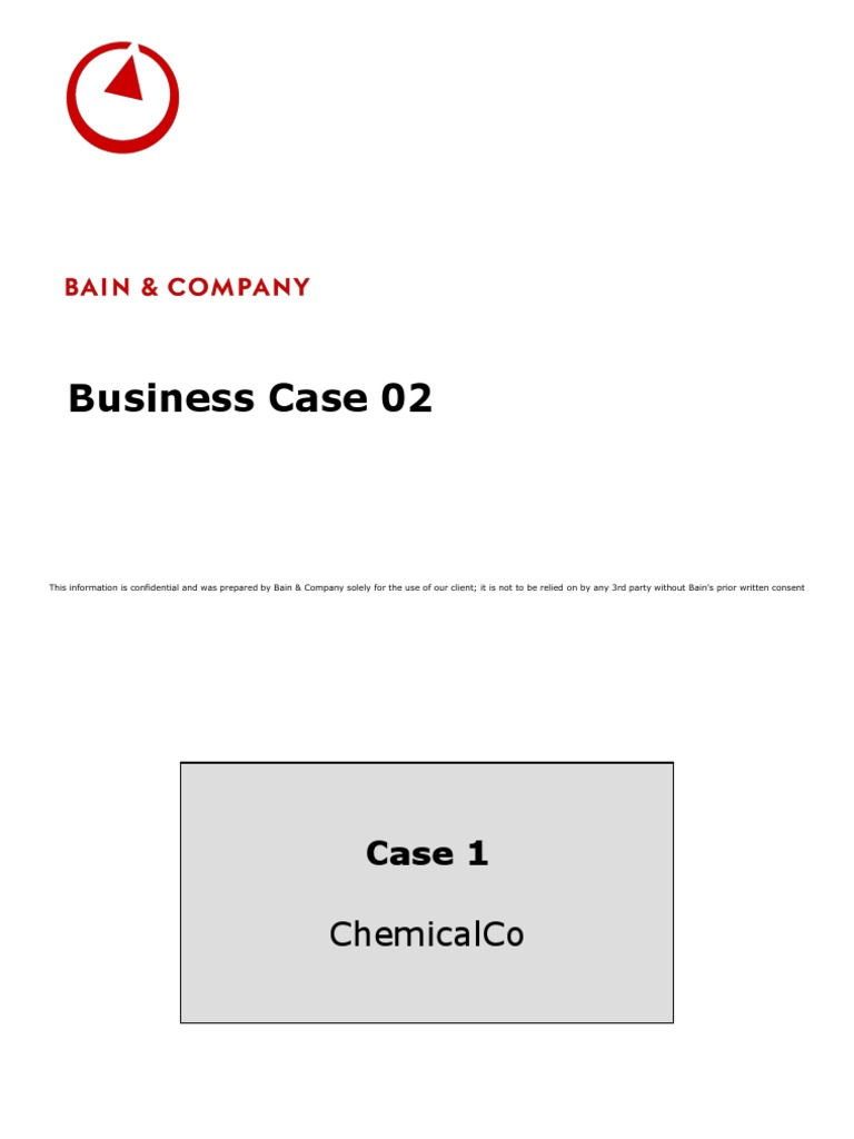 Bain and Company Example Scenario | Download Free PDF | Earnings Before ...